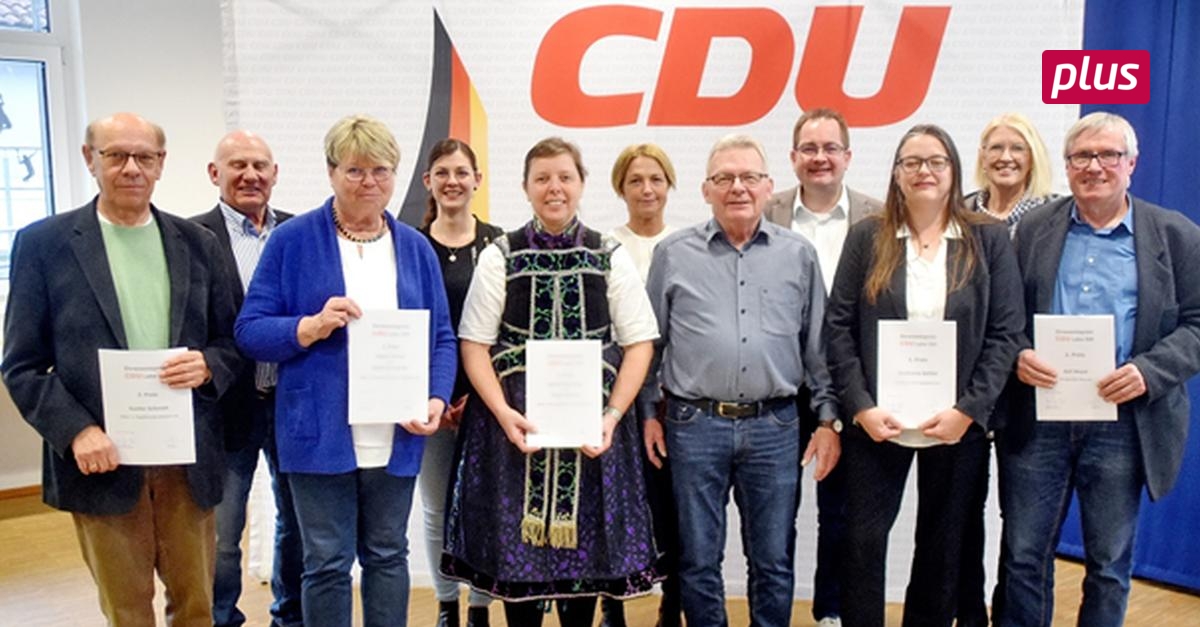 Die CDU Lahn-Dill verleiht ihren Ehrenamtspreis